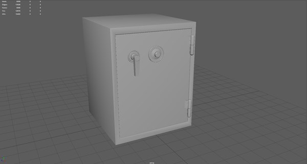 Safe Box 2 3D model - TurboSquid 1926922