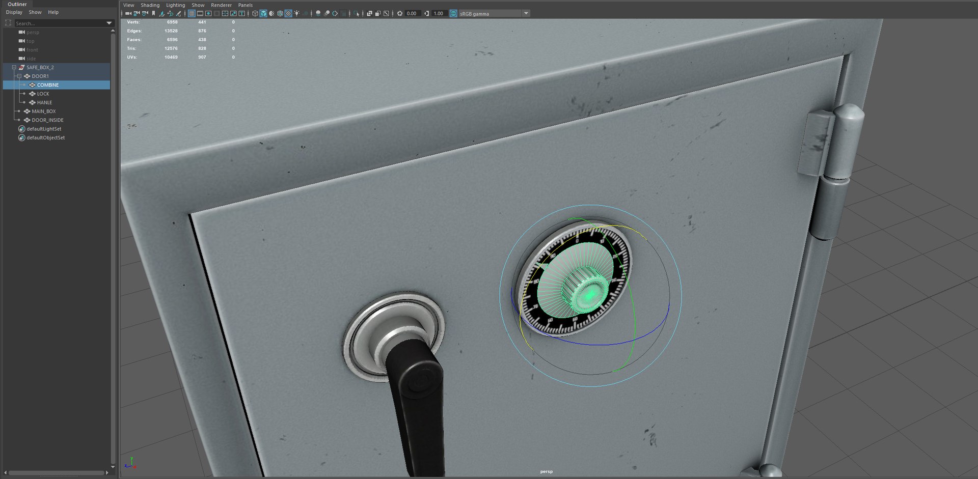 Safe Box 2 3D Model - TurboSquid 1926922