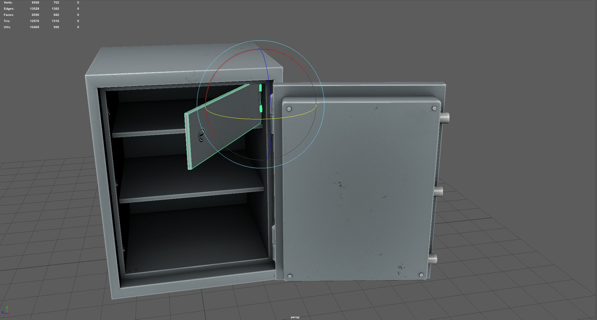 Safe Box 2 3D Model - TurboSquid 1926922