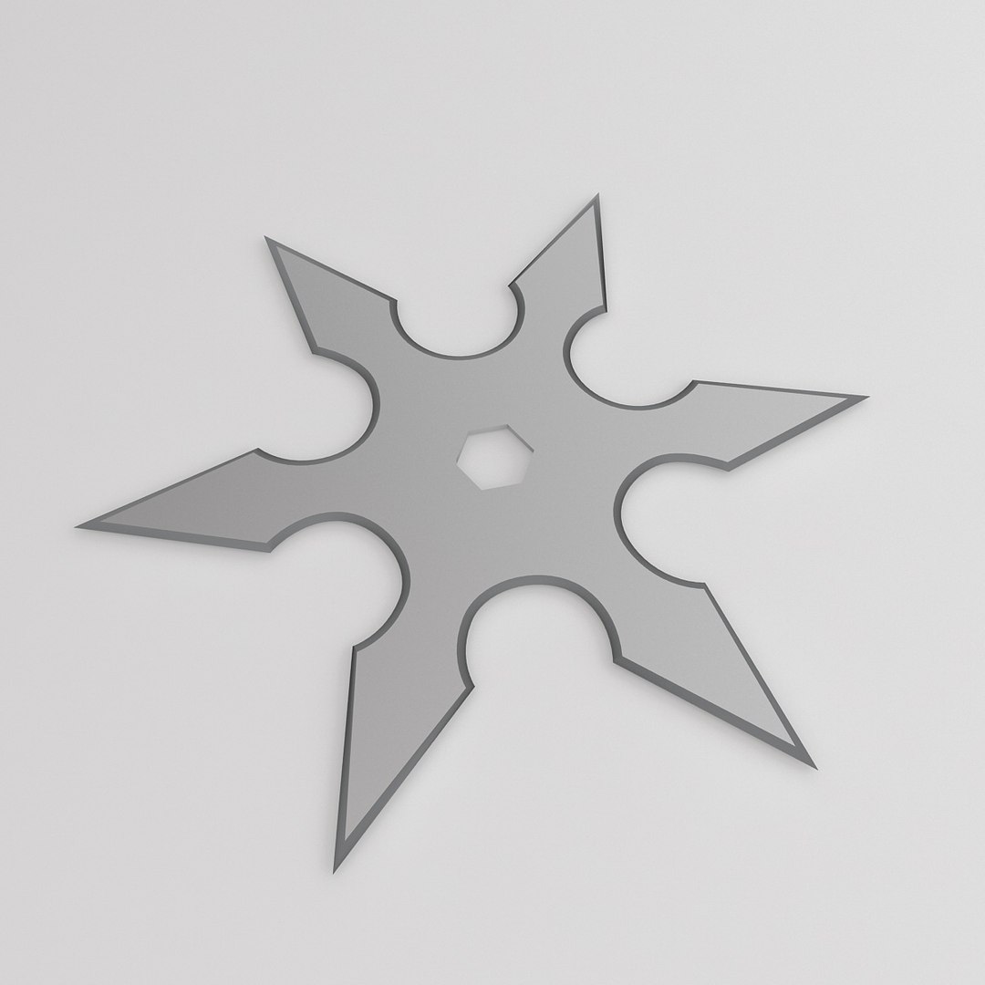 3d shuriken