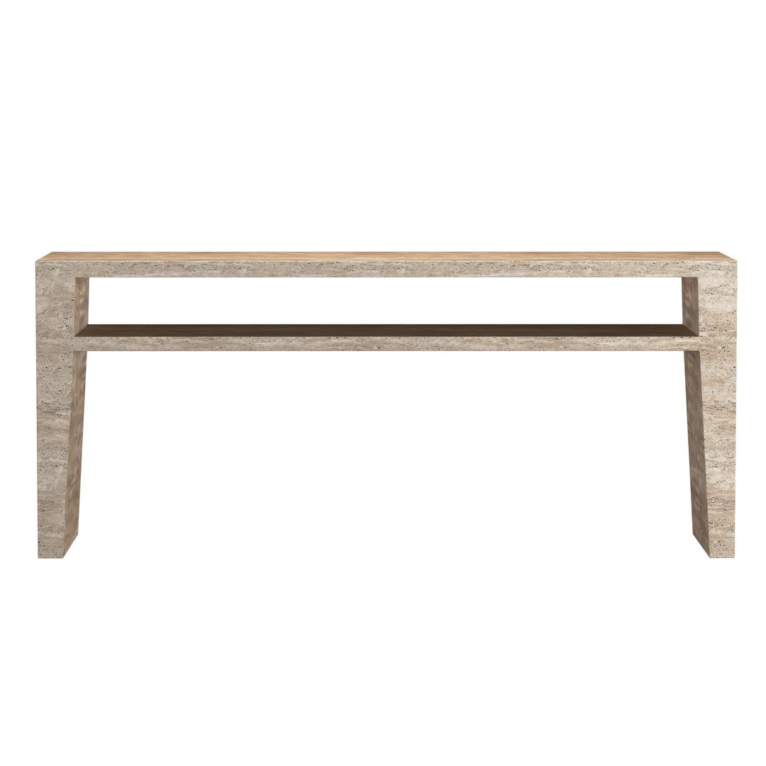 WYETH ITALIAN TRAVERTINE CONSOLE TABLE 3D Model - TurboSquid 1926257