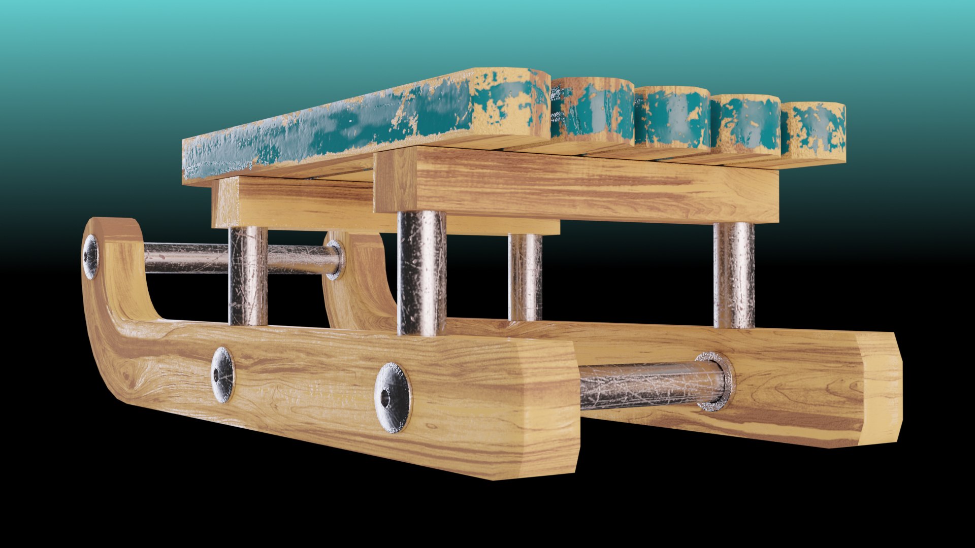 Sledge 3D - TurboSquid 1682161