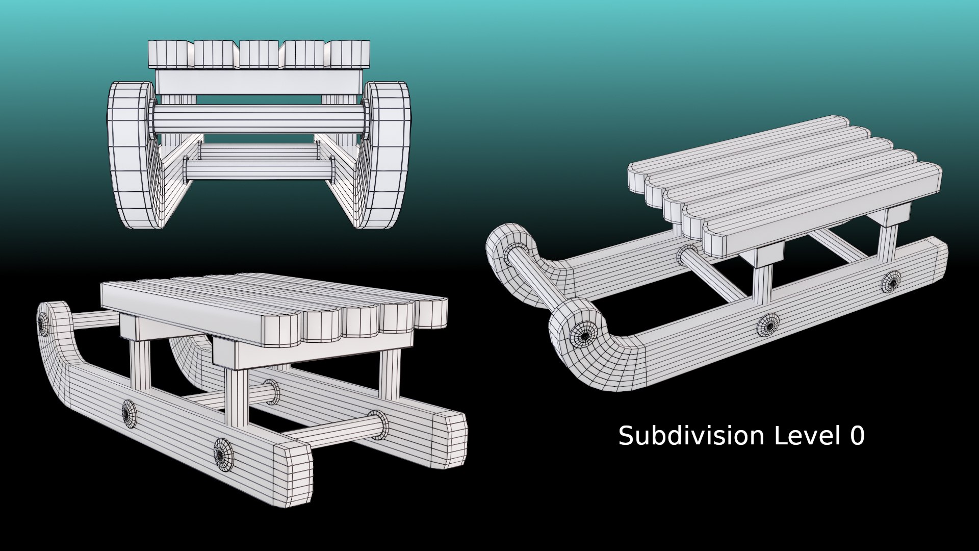 Sledge 3D - TurboSquid 1682161