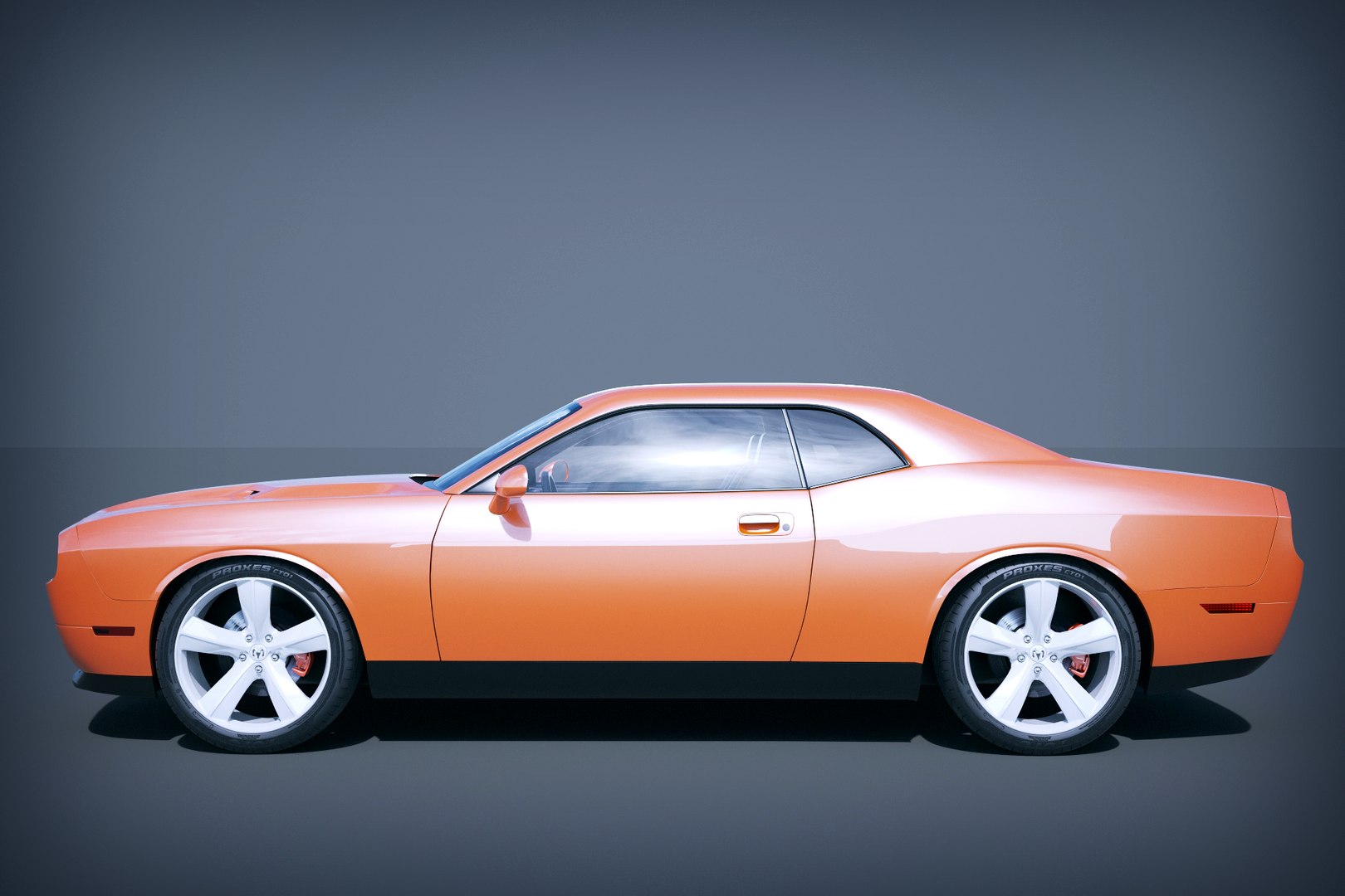 3ds max dodge challenger
