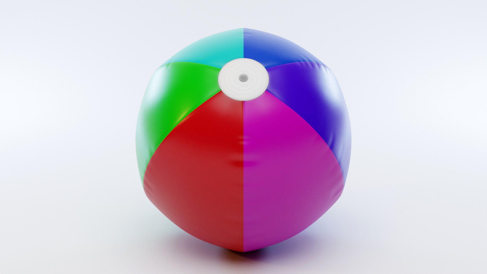 3D Beach Ball Model - TurboSquid 1701526