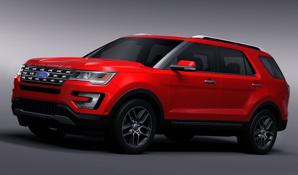 Ford Explorer 3D Models for Download | TurboSquid