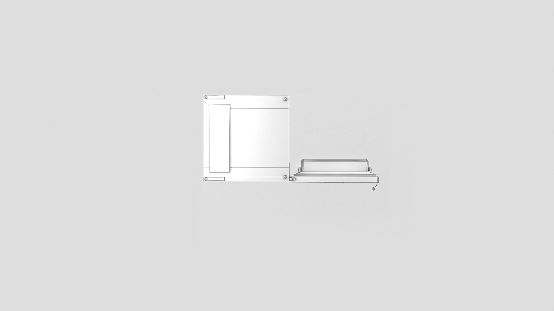 3D Low Poly Combi Fridge Low-poly 3D Model - TurboSquid 1905617