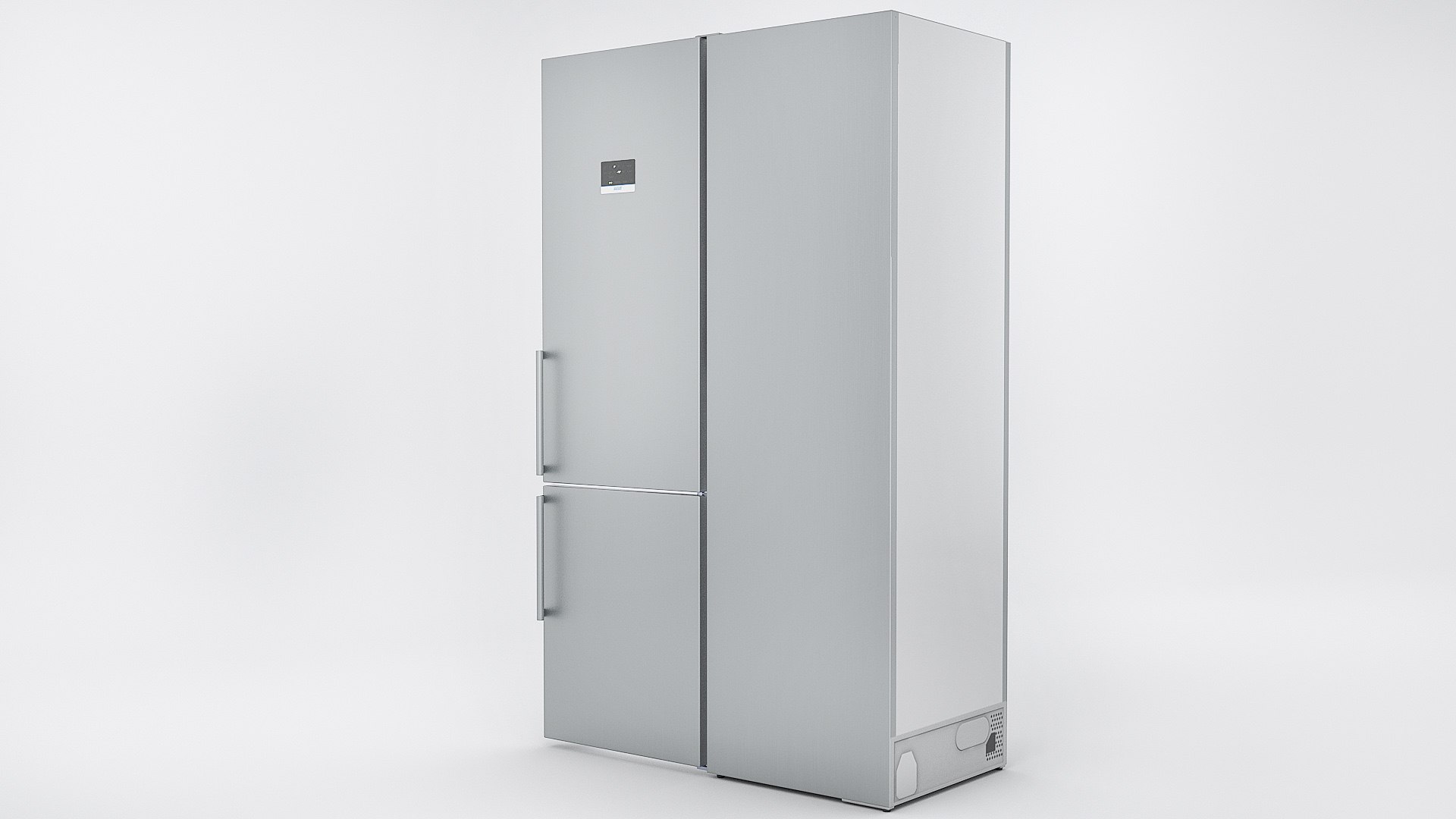 3D Low Poly Combi Fridge Low-poly 3D Model - TurboSquid 1905617