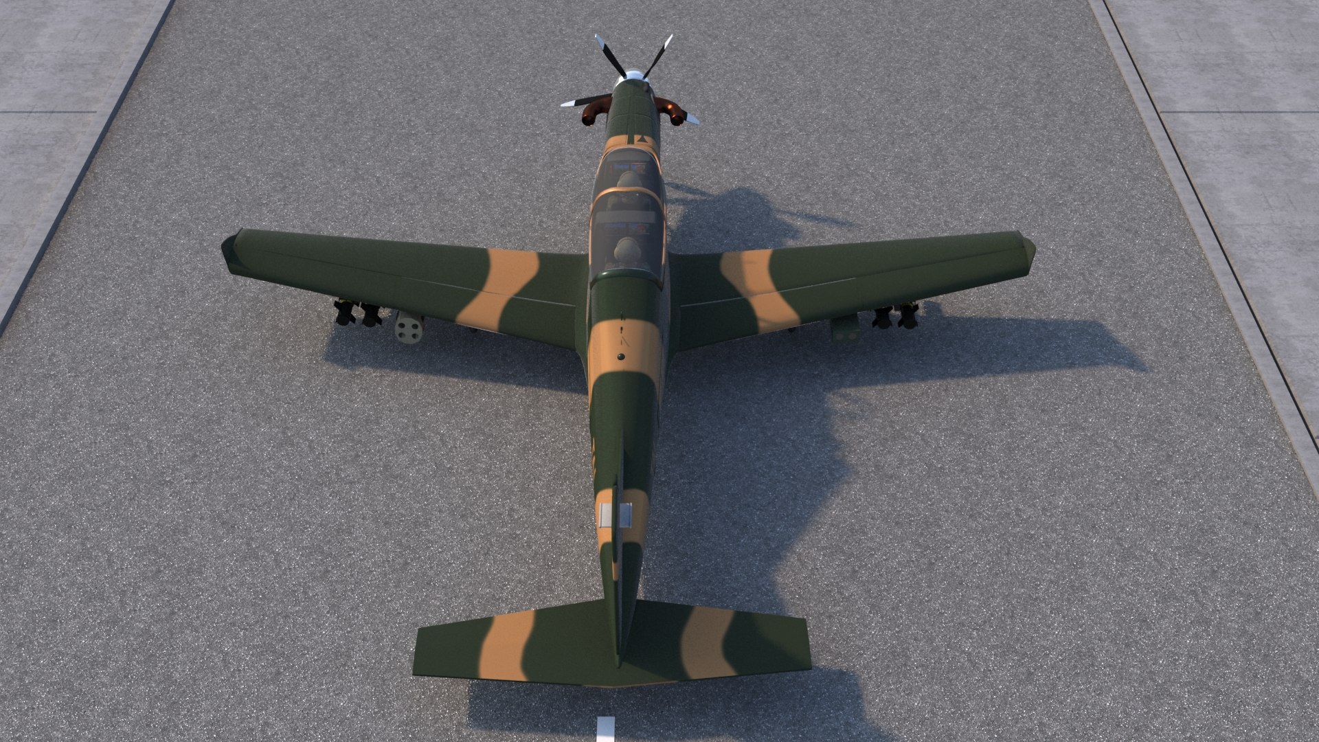 3D Hurkus Airplane - TurboSquid 1334981