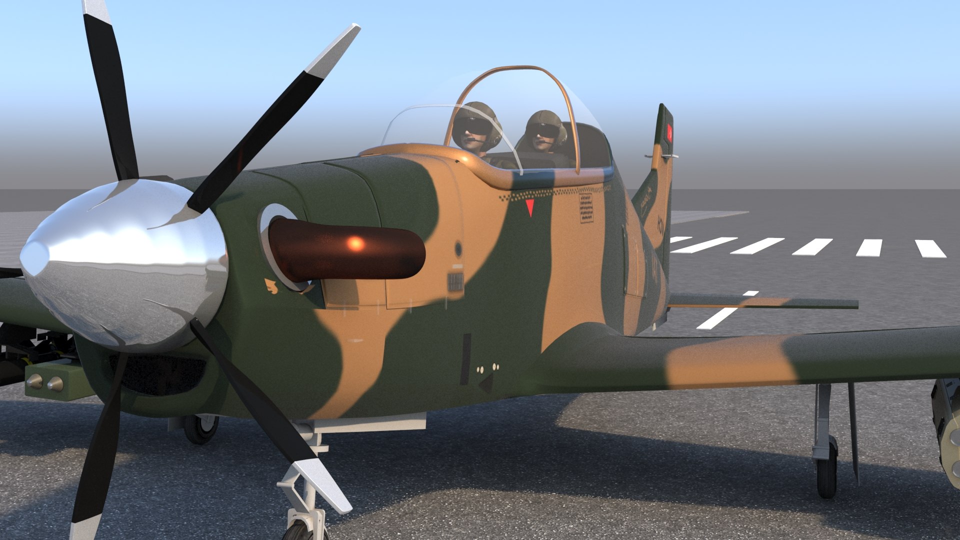 3D Hurkus Airplane - TurboSquid 1334981