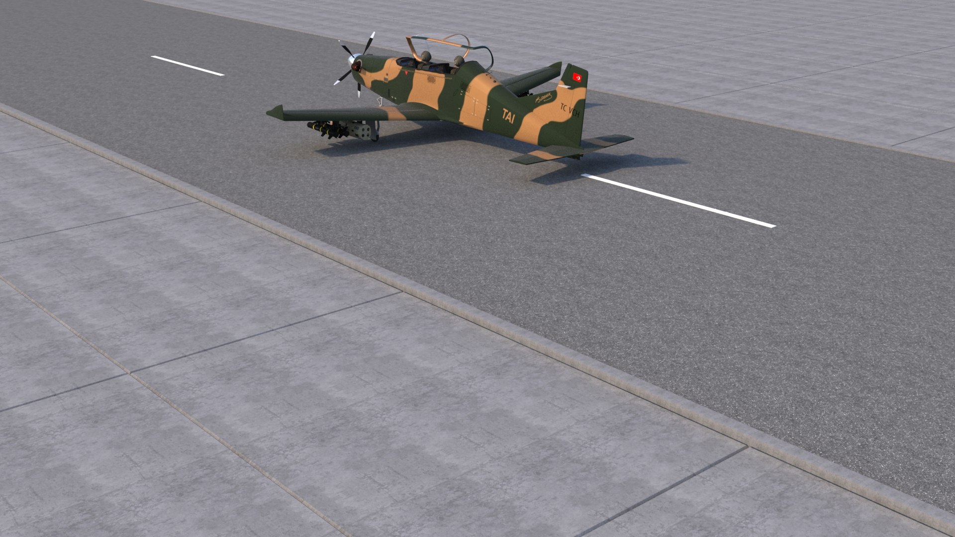 3D Hurkus Airplane - TurboSquid 1334981