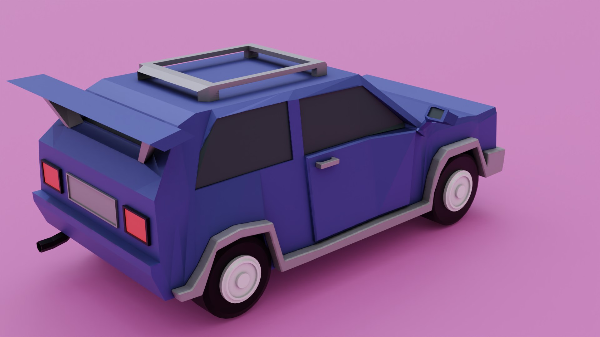 Stylized Panda Car 3D Model - TurboSquid 1697175