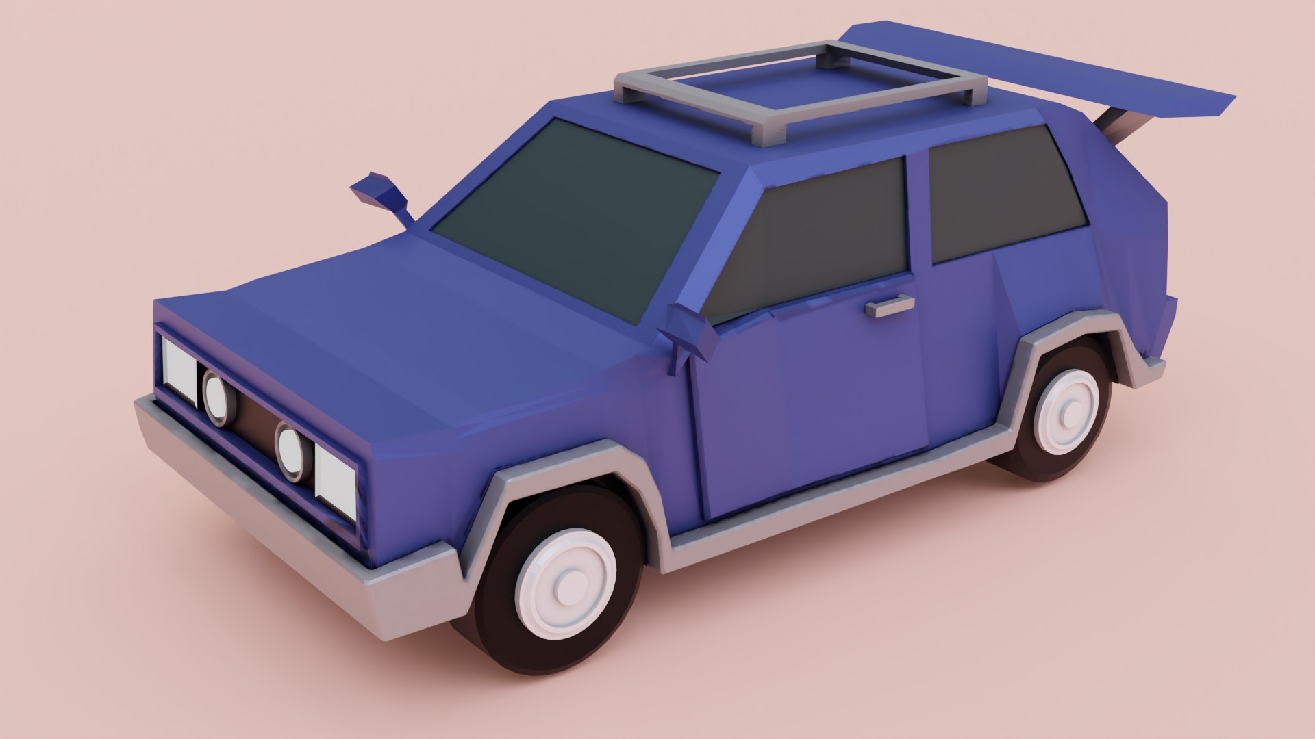 Stylized Panda Car 3D Model - TurboSquid 1697175