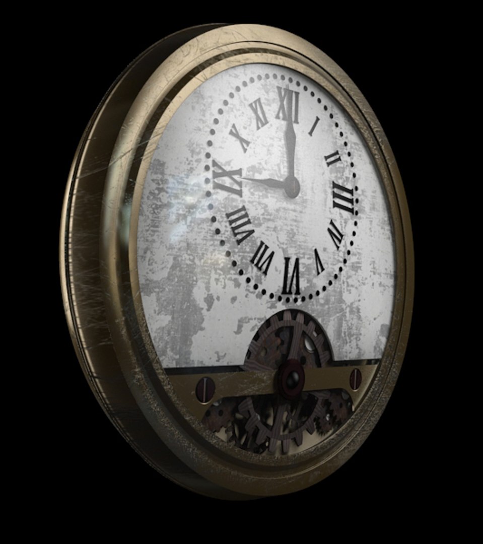 Old Watch 3d Max