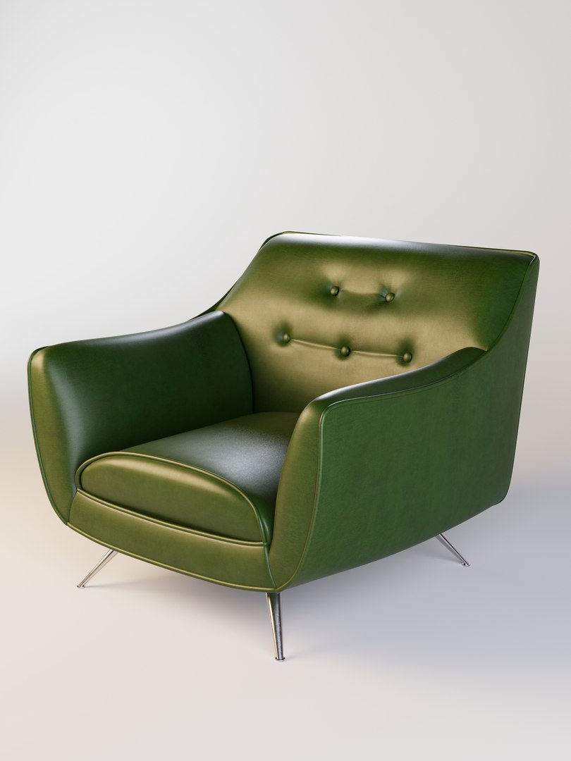3D Henry Glass Lounge Chair model - TurboSquid 2154430
