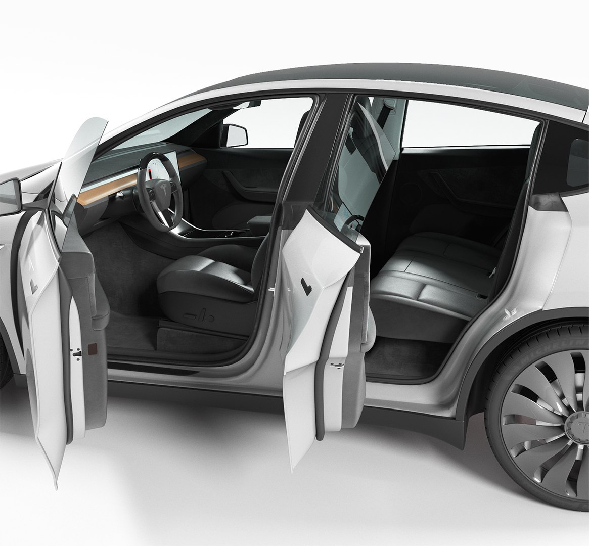 Tesla Y 3D Model - TurboSquid 1652434