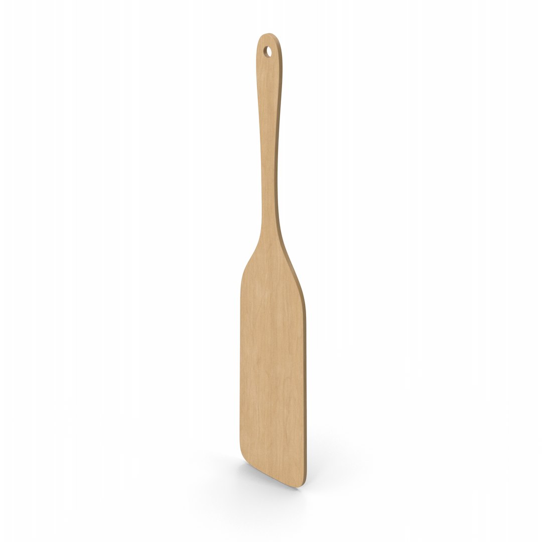Wooden Kitchen Spatula 3D Model - TurboSquid 2175175