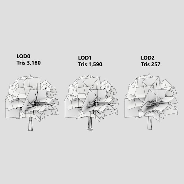 Trees 3D model - TurboSquid 1427036