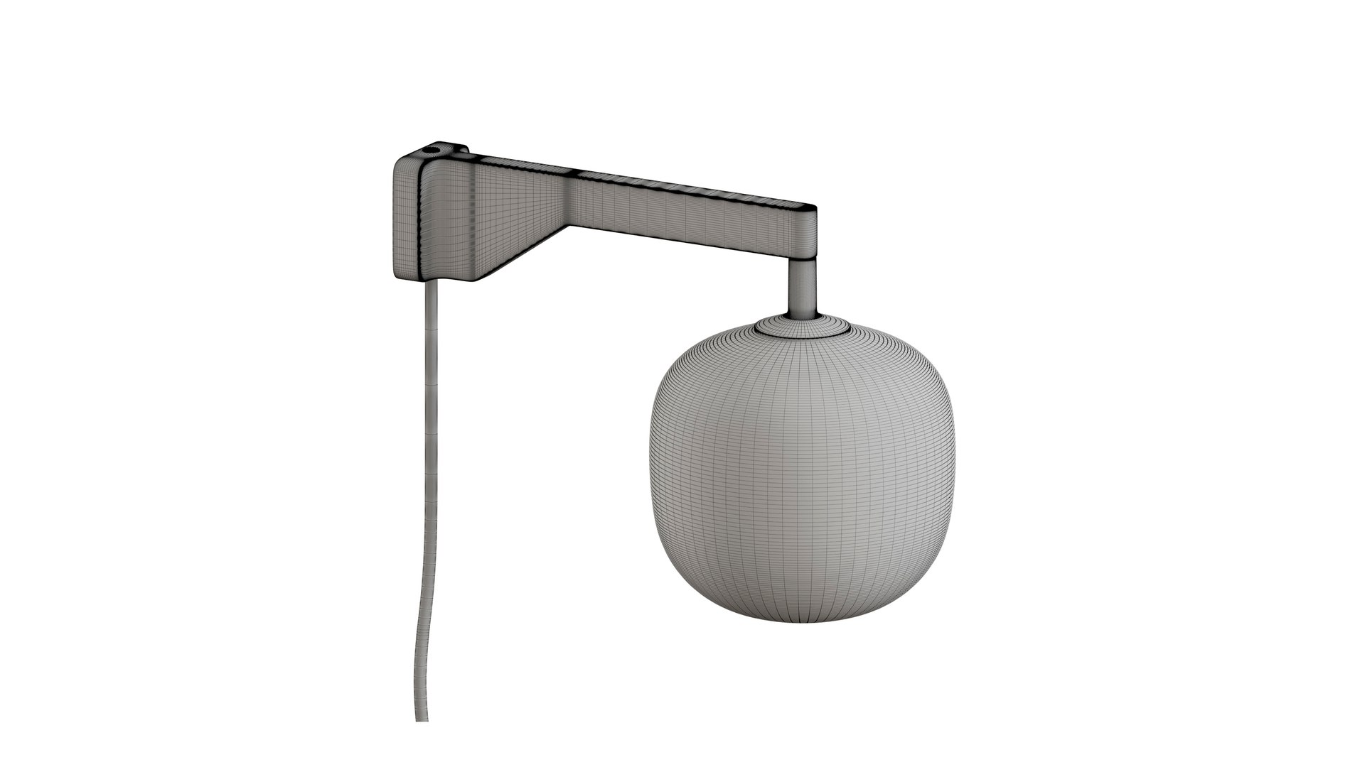 3D model Rime Wall Lamp - TurboSquid 1939911