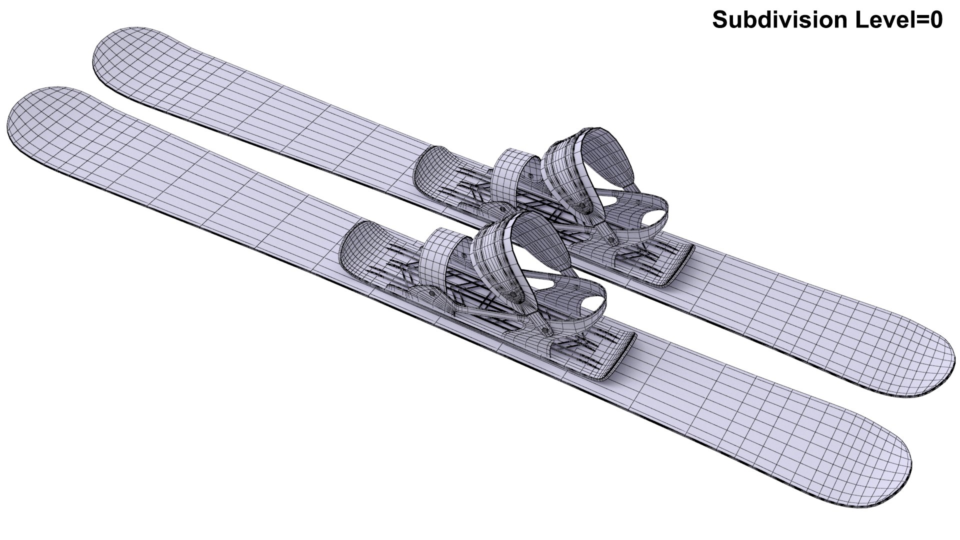 3D Model Snow Ski Collection - TurboSquid 2189728