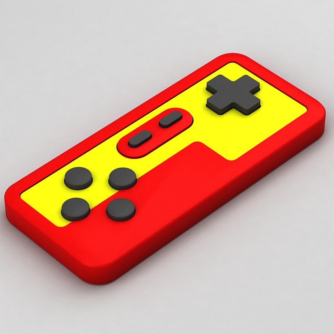 3D Power Pad Nintendo Joystick Gamepad Controller Game - TurboSquid 2006104