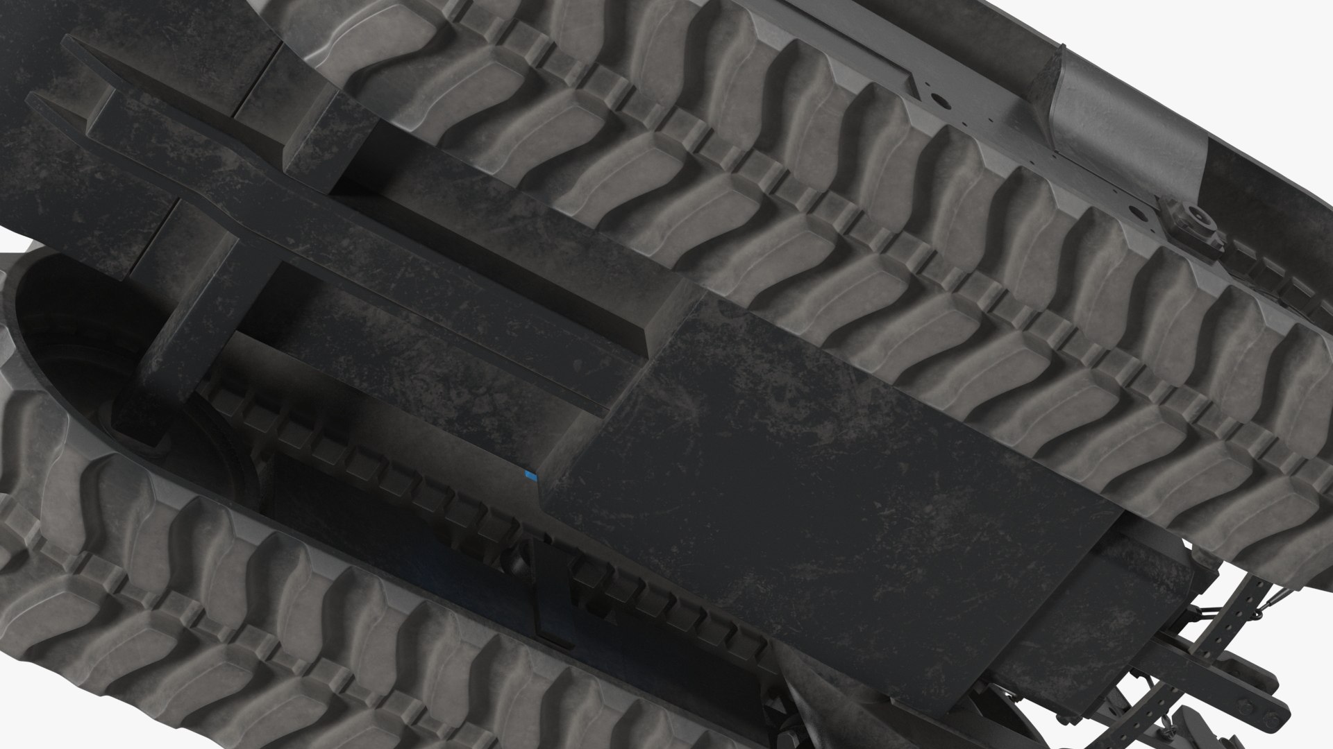 3D New Holland TK4 Tracked Tractor Dirty - TurboSquid 1848630