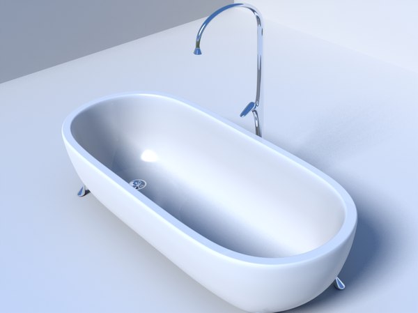 3d model bath lxo