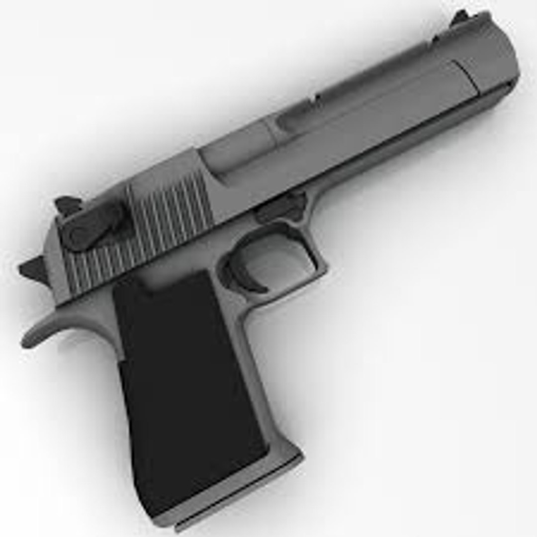 3d Model Deagle