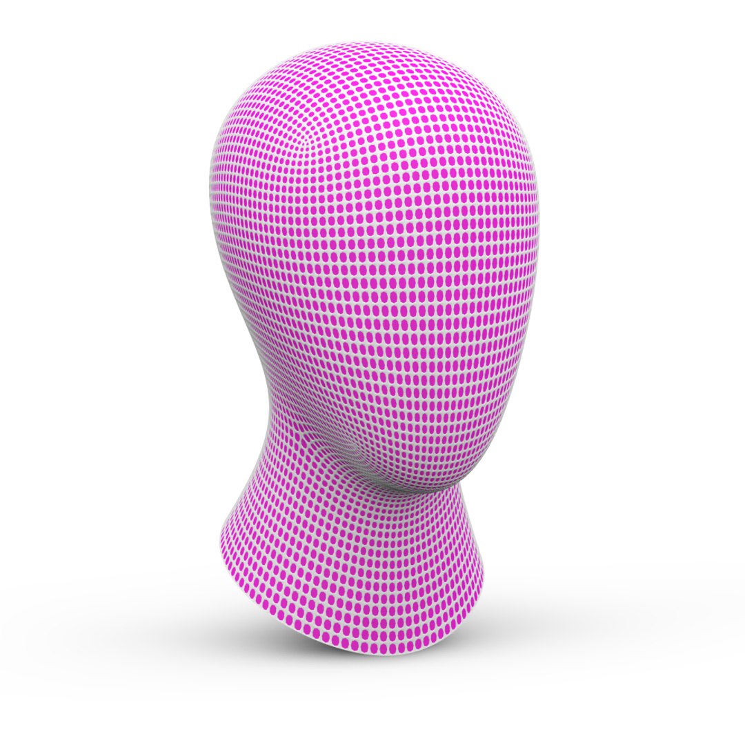 Head Mesh 3D Model - TurboSquid 1297361