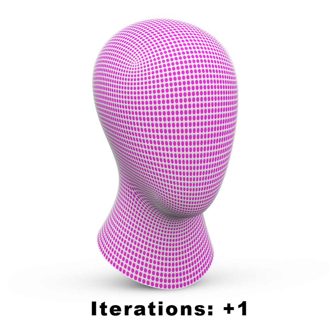 Head Mesh 3D Model - TurboSquid 1297361