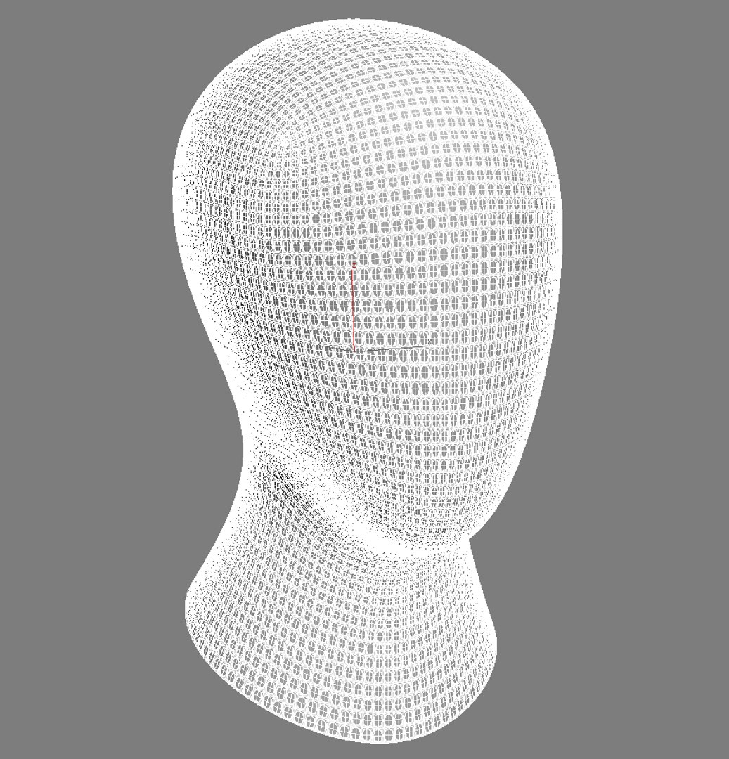 Head Mesh 3D Model - TurboSquid 1297361