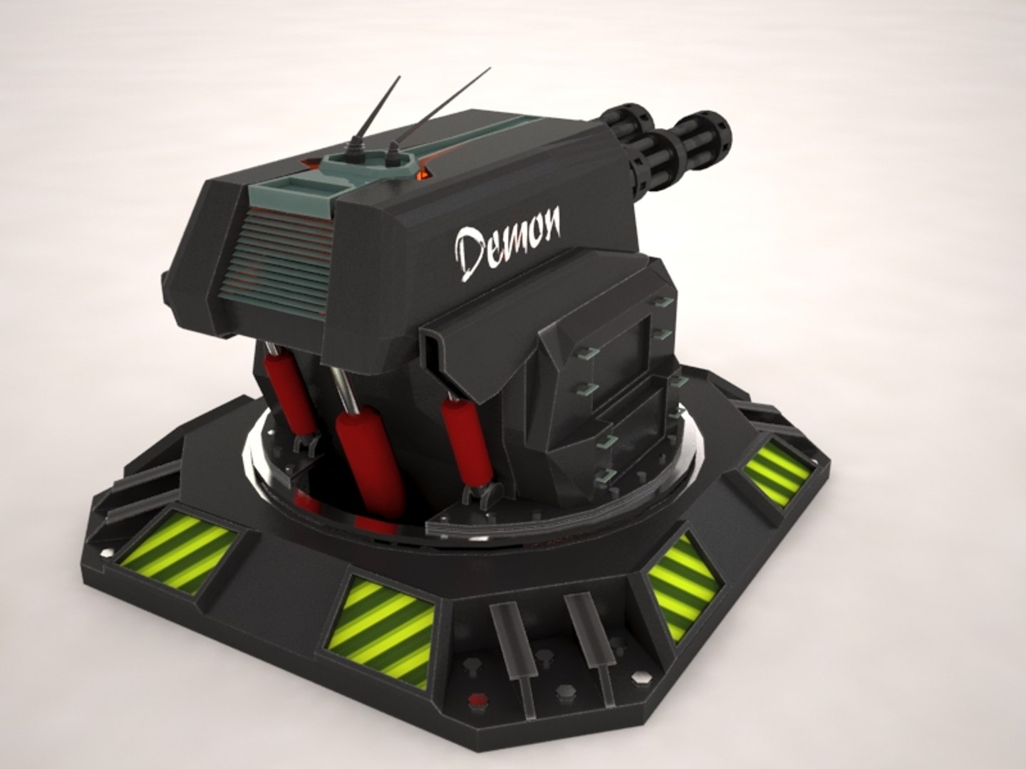 Turret Demon Max