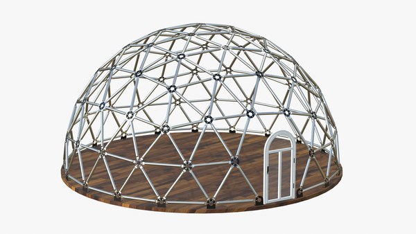3D Geodesic Dome V4 model - TurboSquid 1870343