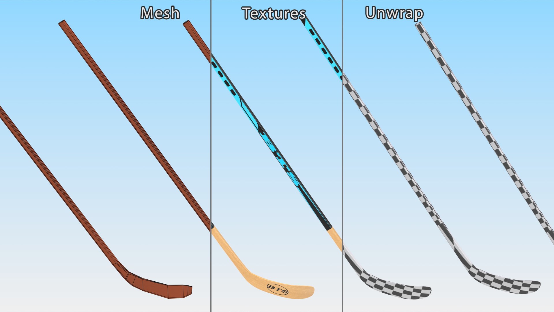 Ice Hockey Stick 3D - TurboSquid 2197370