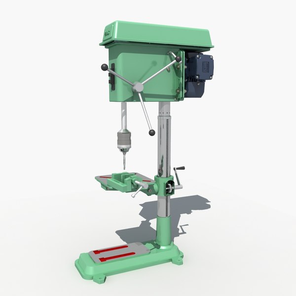 Drilling machine 3D model - TurboSquid 1193902