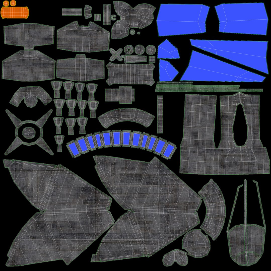 3d Model Space Fighter Tigron