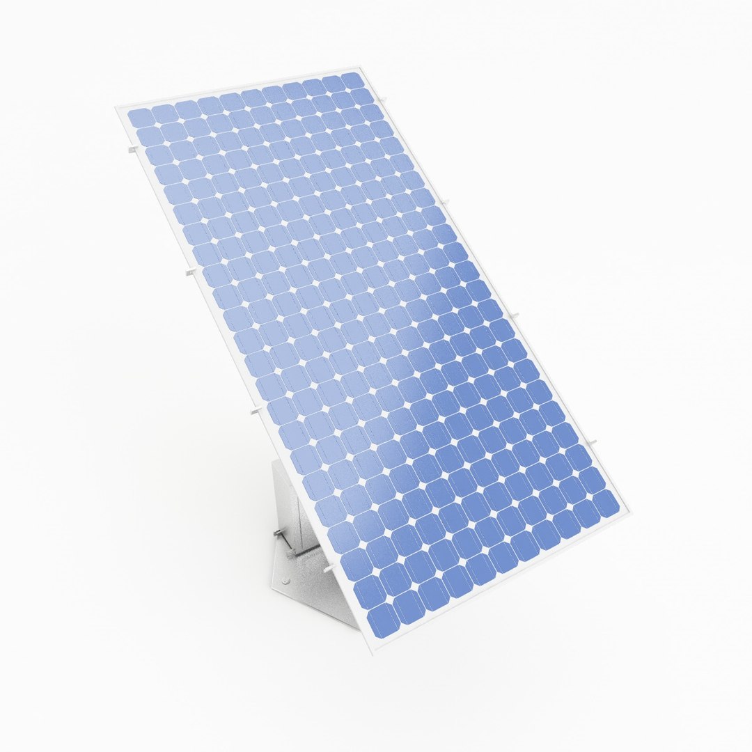 3d Solar Panel Model