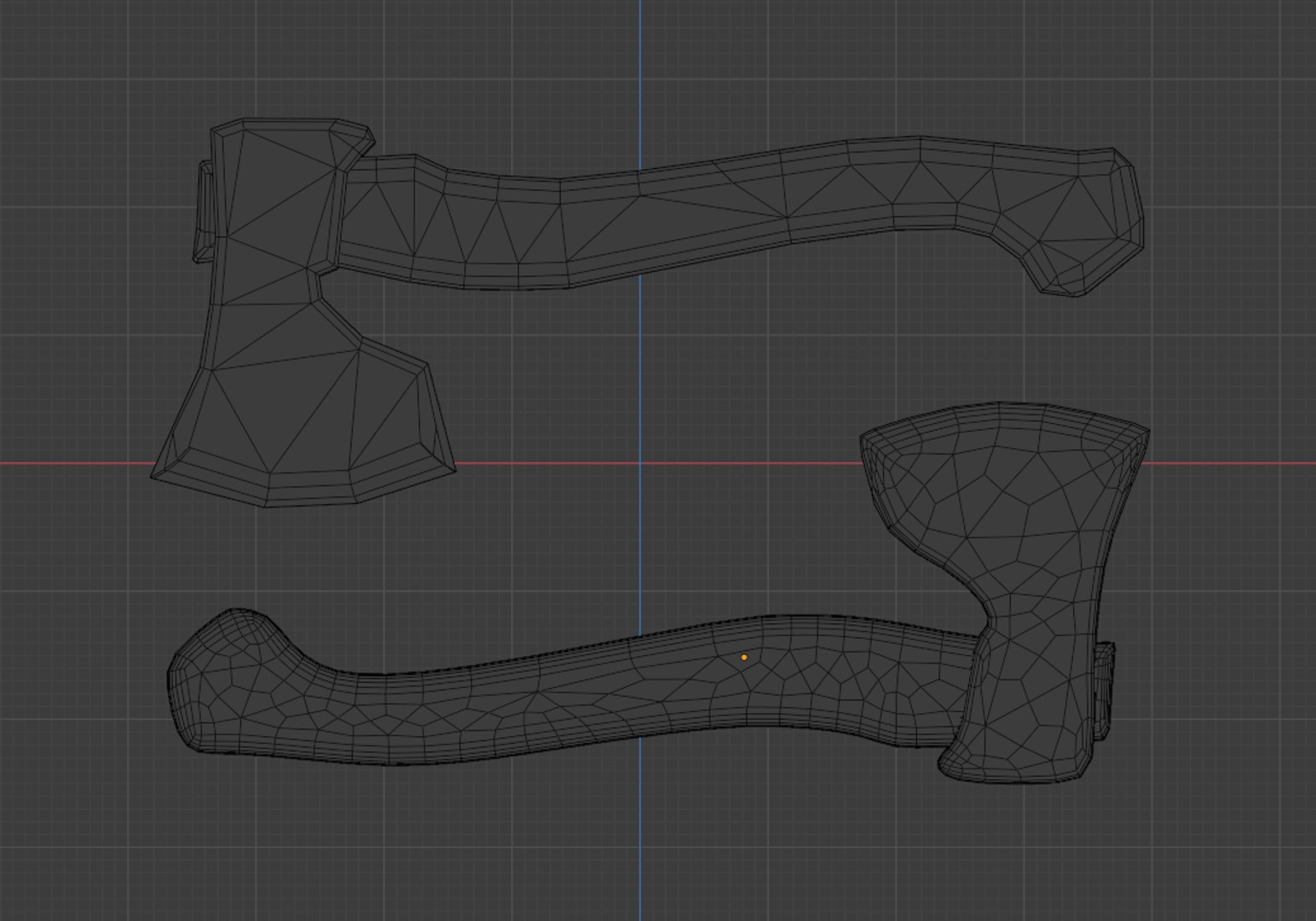 Axe Logs Model - TurboSquid 1628560