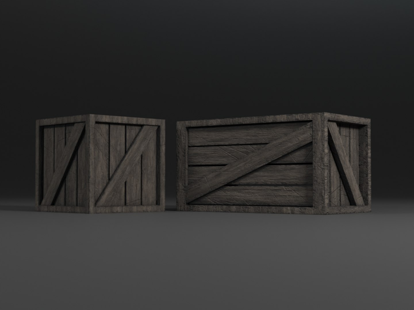 3D Wooden Medieval Crates Low Poly Low-poly 3D Model Model - TurboSquid ...