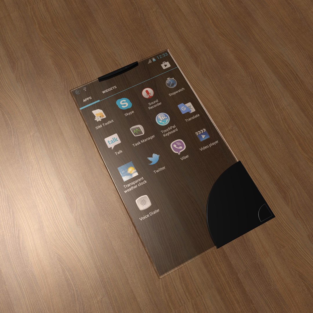 3d Model Smartphone Future