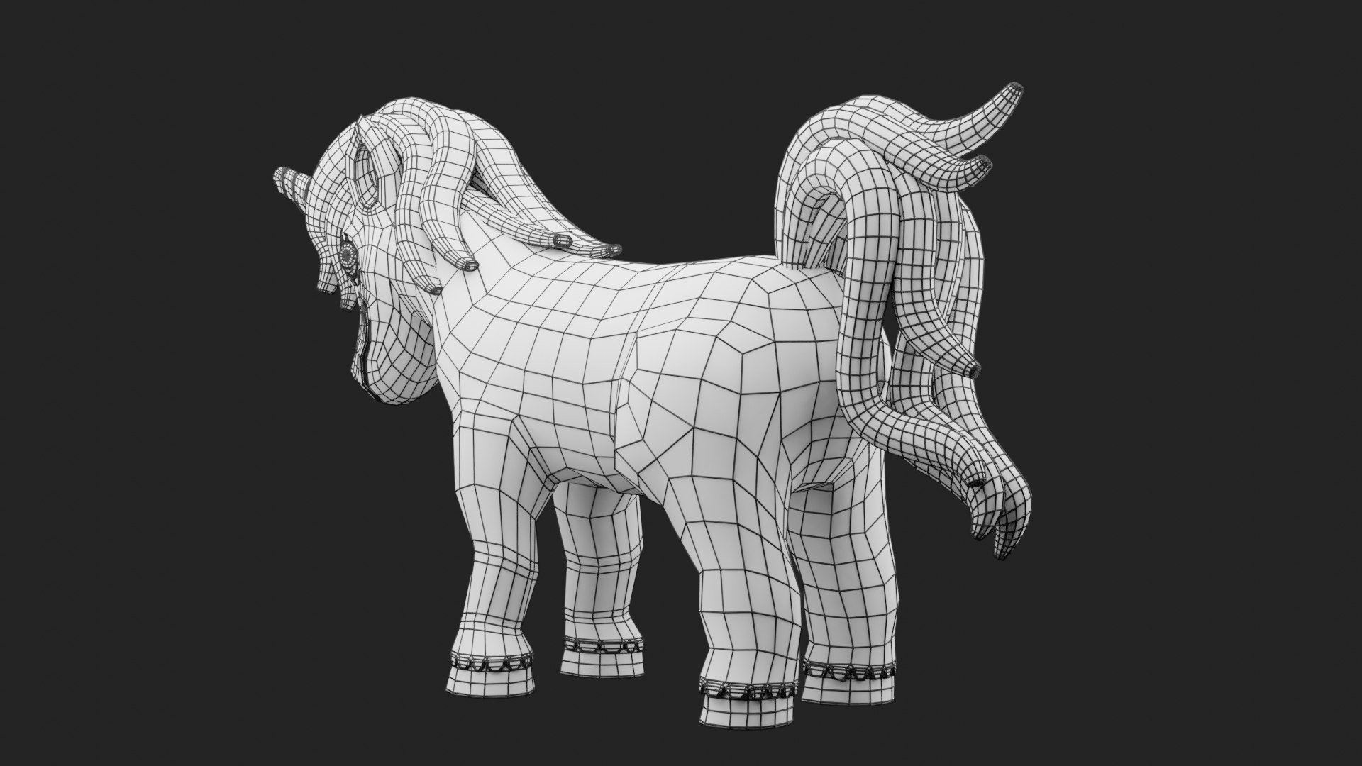 Unicorn 3D Model - TurboSquid 2141389