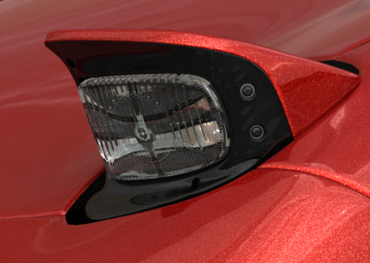 mazda rx-7 1997 interior 3d model