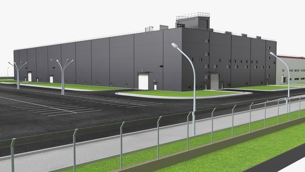3D Giant Manufacturing Plant - TurboSquid 1763547
