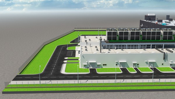 3D Giant Manufacturing Plant - TurboSquid 1763547