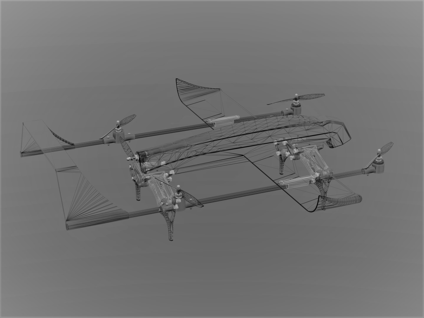 Vtol Hornet R1 3D Model - TurboSquid 1903713