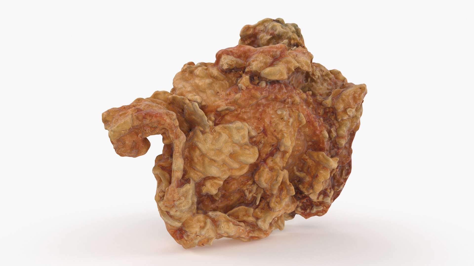 3D Model Crispy Fried Chicken 02 - TurboSquid 2008387