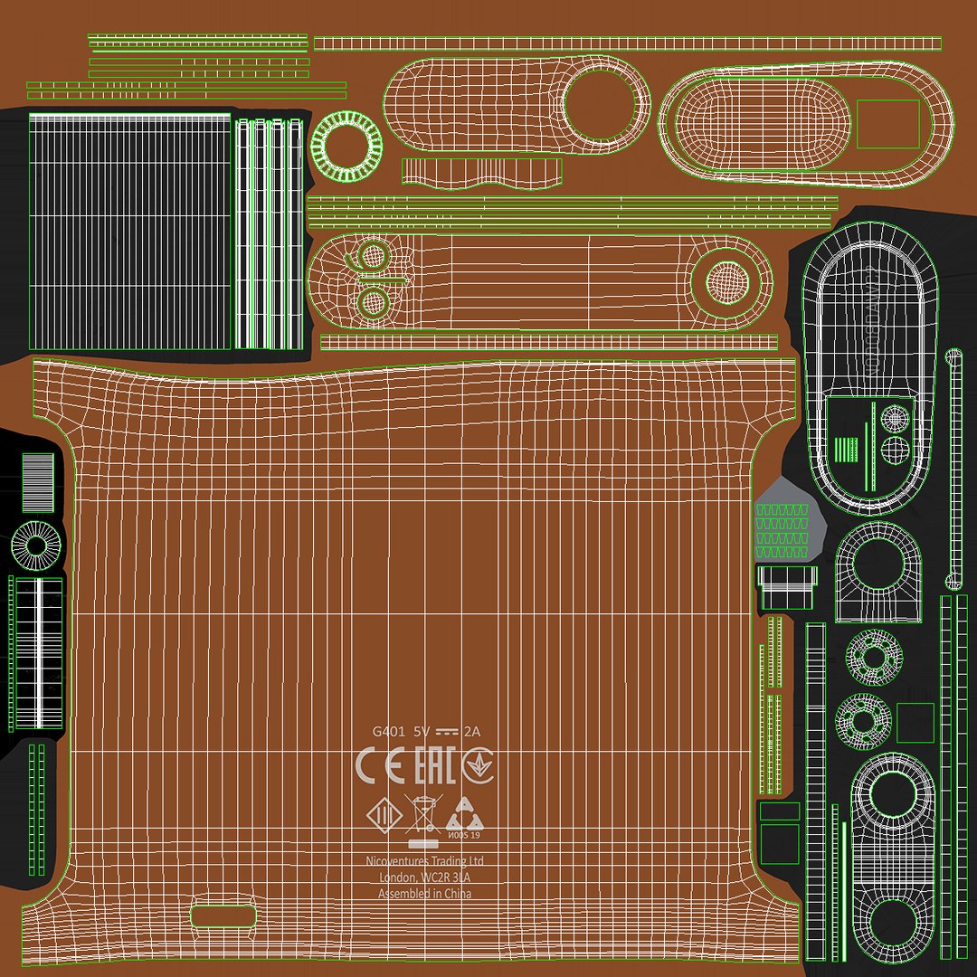 Glo Hyper Yellow 3D Model - TurboSquid 1667999