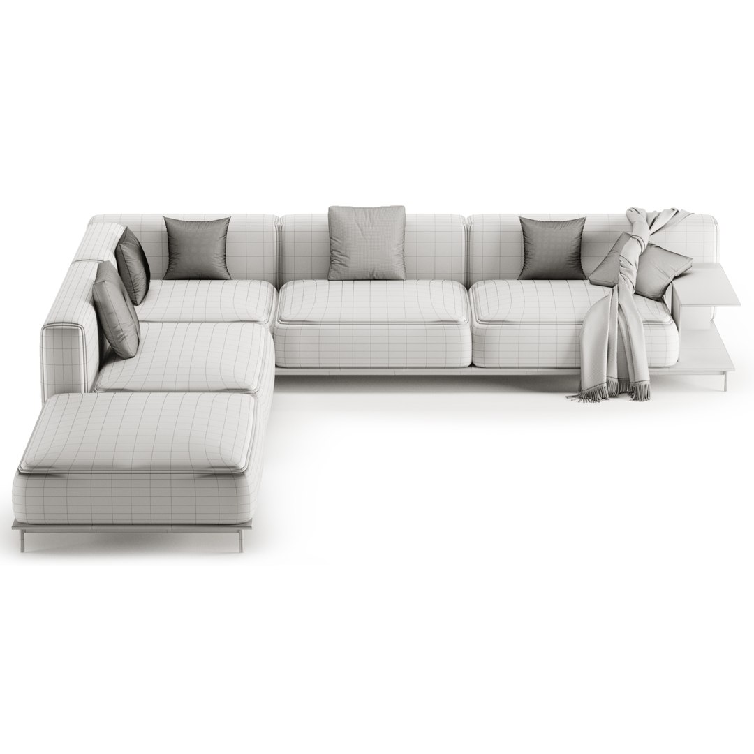 BRERA Sofa By Poliform 3D - TurboSquid 2103035