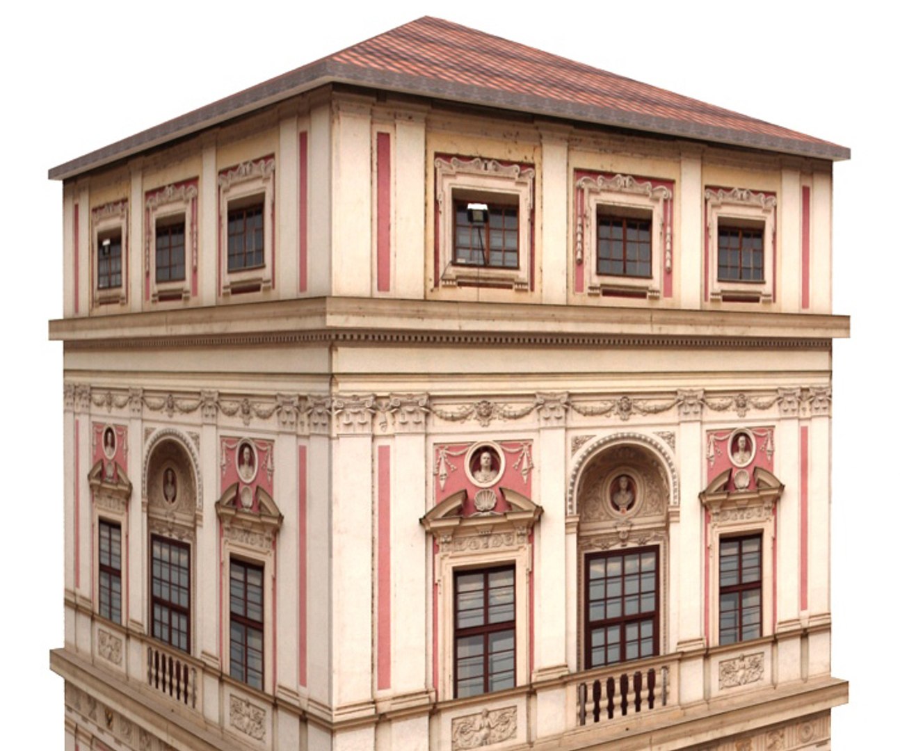 historical building 3d model