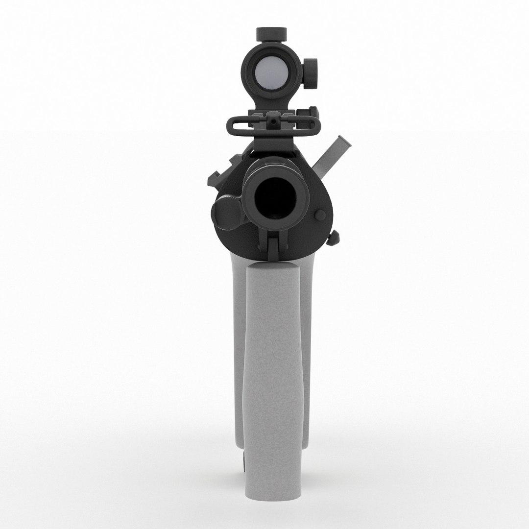 Steyr Aug A3 Acog 3d Model